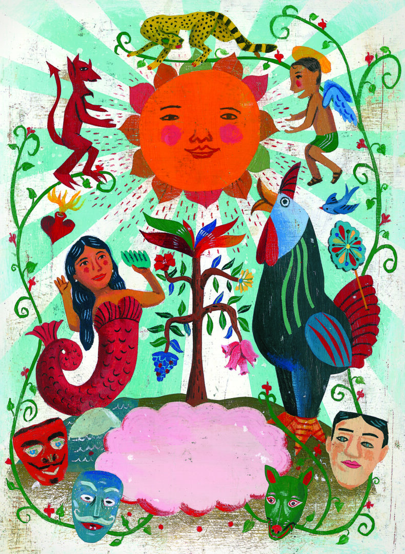 John Parra Art & Illustration, P is for Pinata, children's picture book